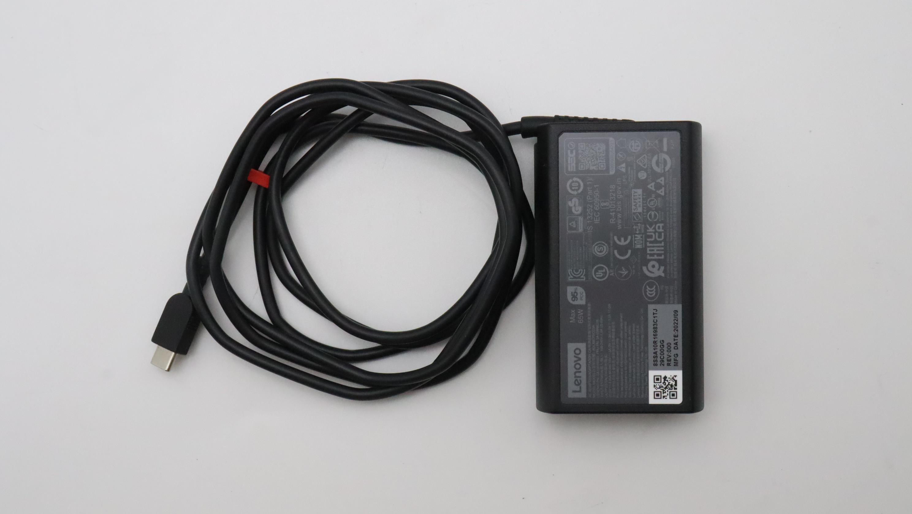 Lenovo Genuine AC ADAPTERS 5A10W86316 | Lenovo AC ADAPTER PD,65W,