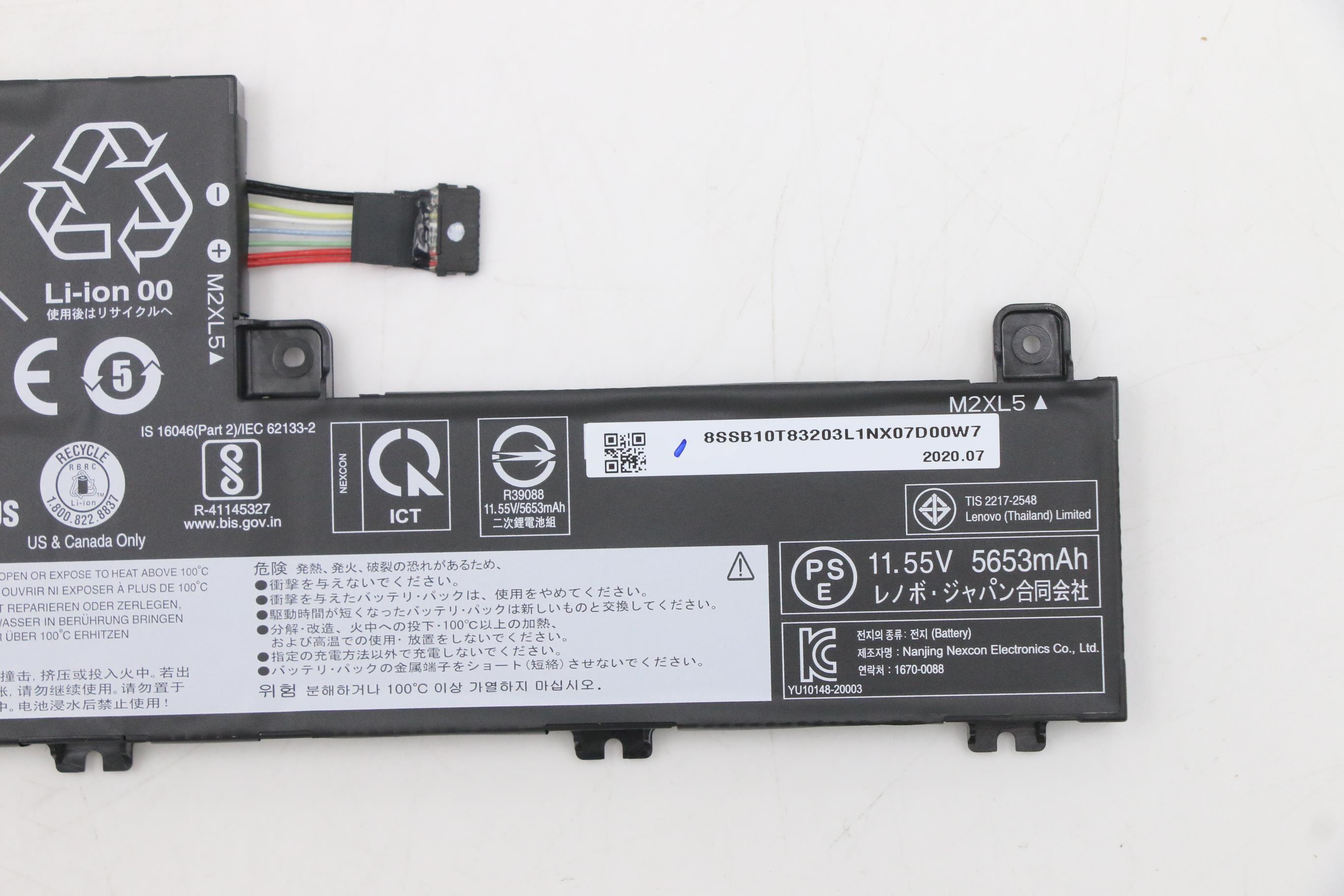 Genuine Lenovo Battery 5B10W13960 (L19L6P72, 68Wh, 11.55V)