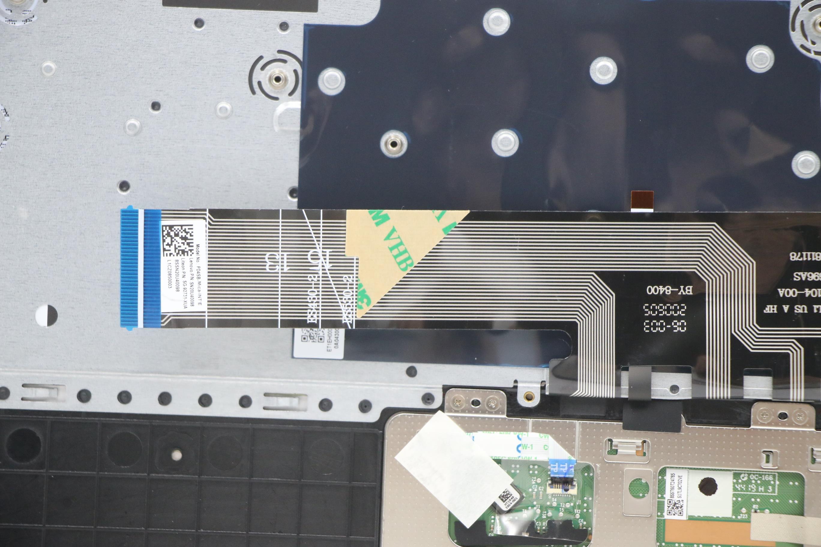 Lenovo Part C-cover with keyboard 5CB0U44114 Upper Case ASM_US IN