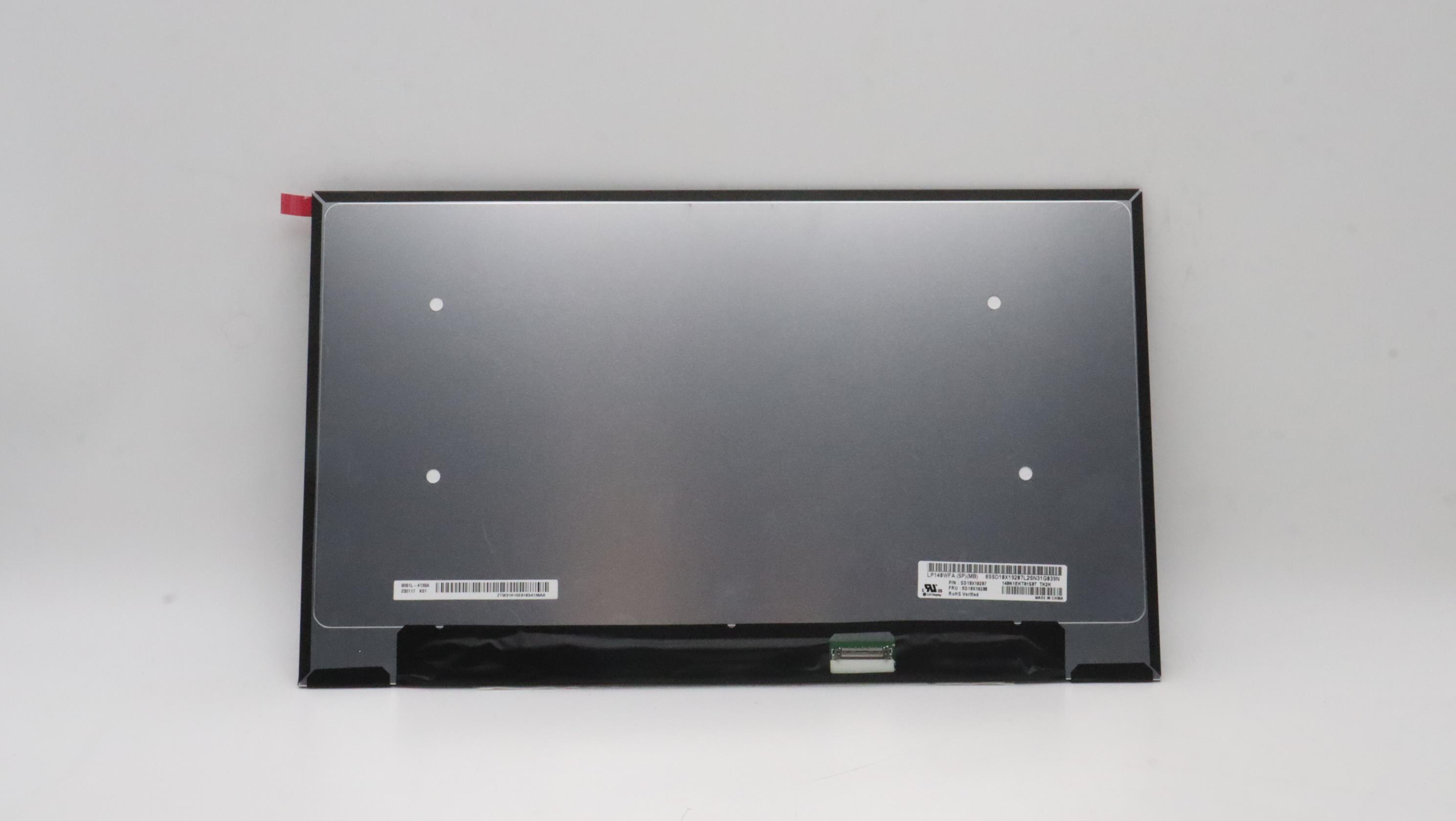Genuine Lenovo Replacement Screen (LCD Panel) 5D10X19208 | EMPR