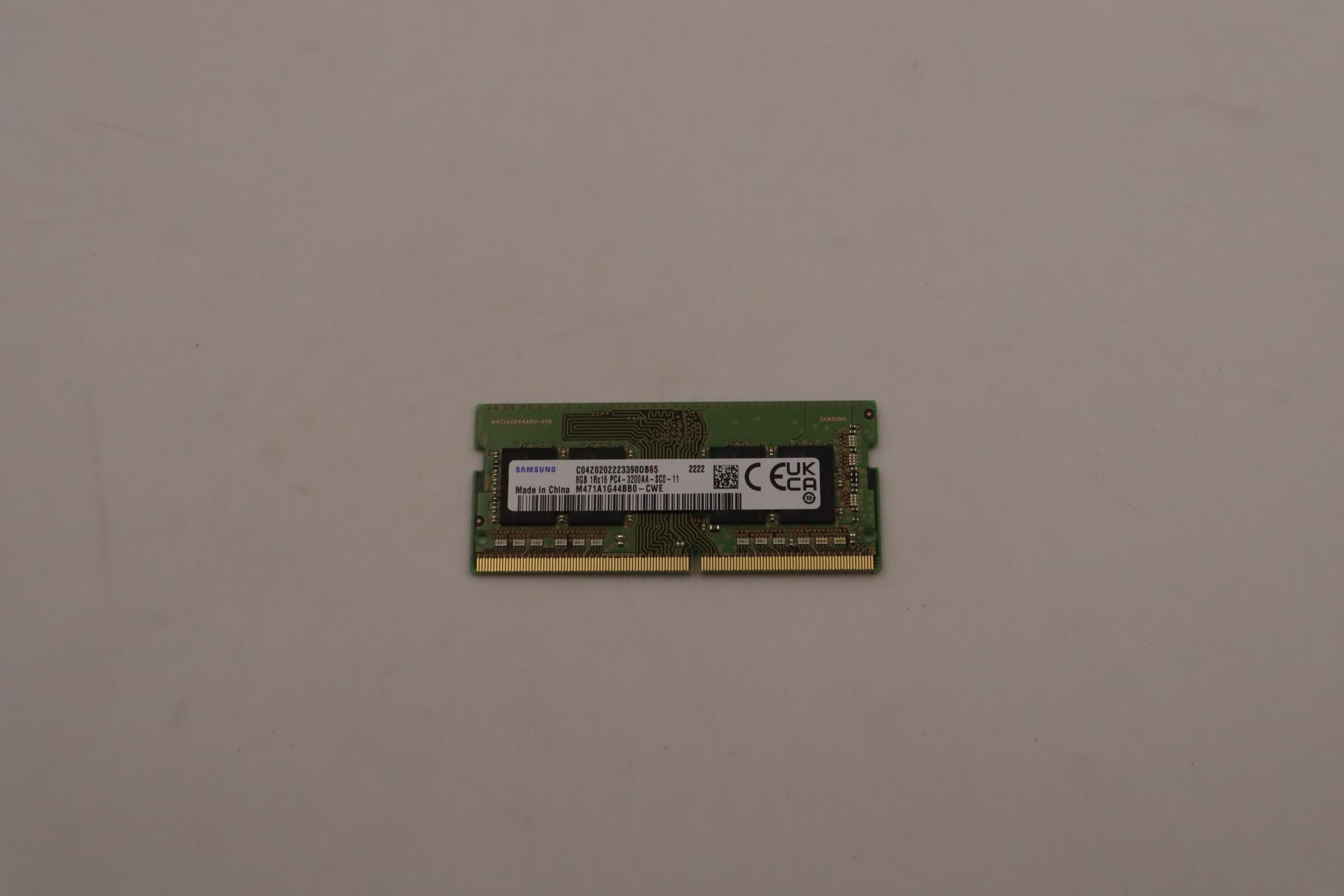 Lenovo MEMORY 5M30Z71712 | Lenovo SODIMM,8GB, DDR4,3200,Samsu