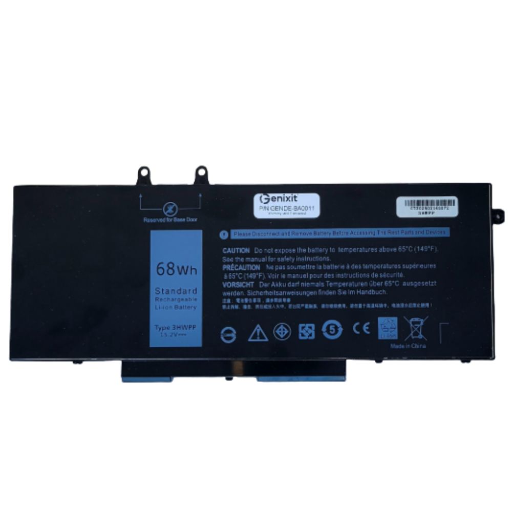 Dell Battery 3HWPP, 4 Cell Battery, 68Wh - EMPR
