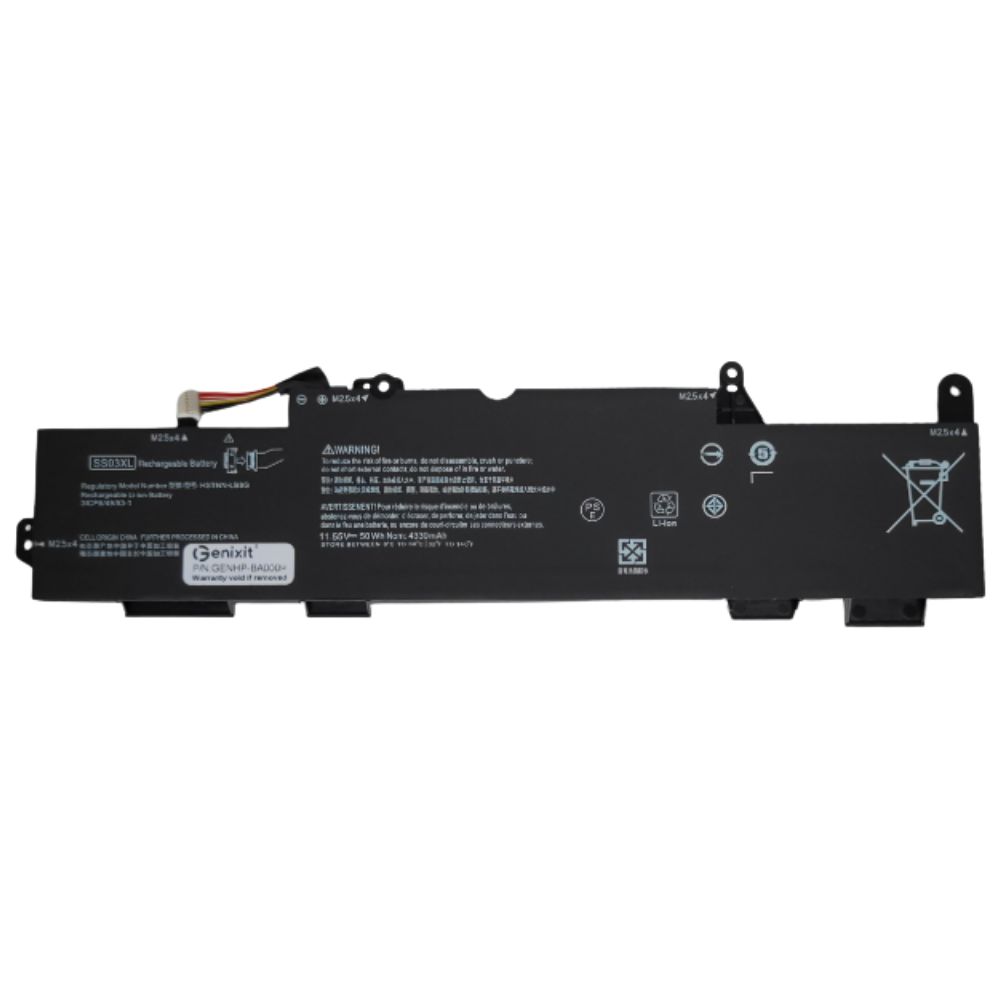 HP 933321-006 SS03XL - HP SKO-BATT 3C 50W 4.33A LI SS03050XL-PL R