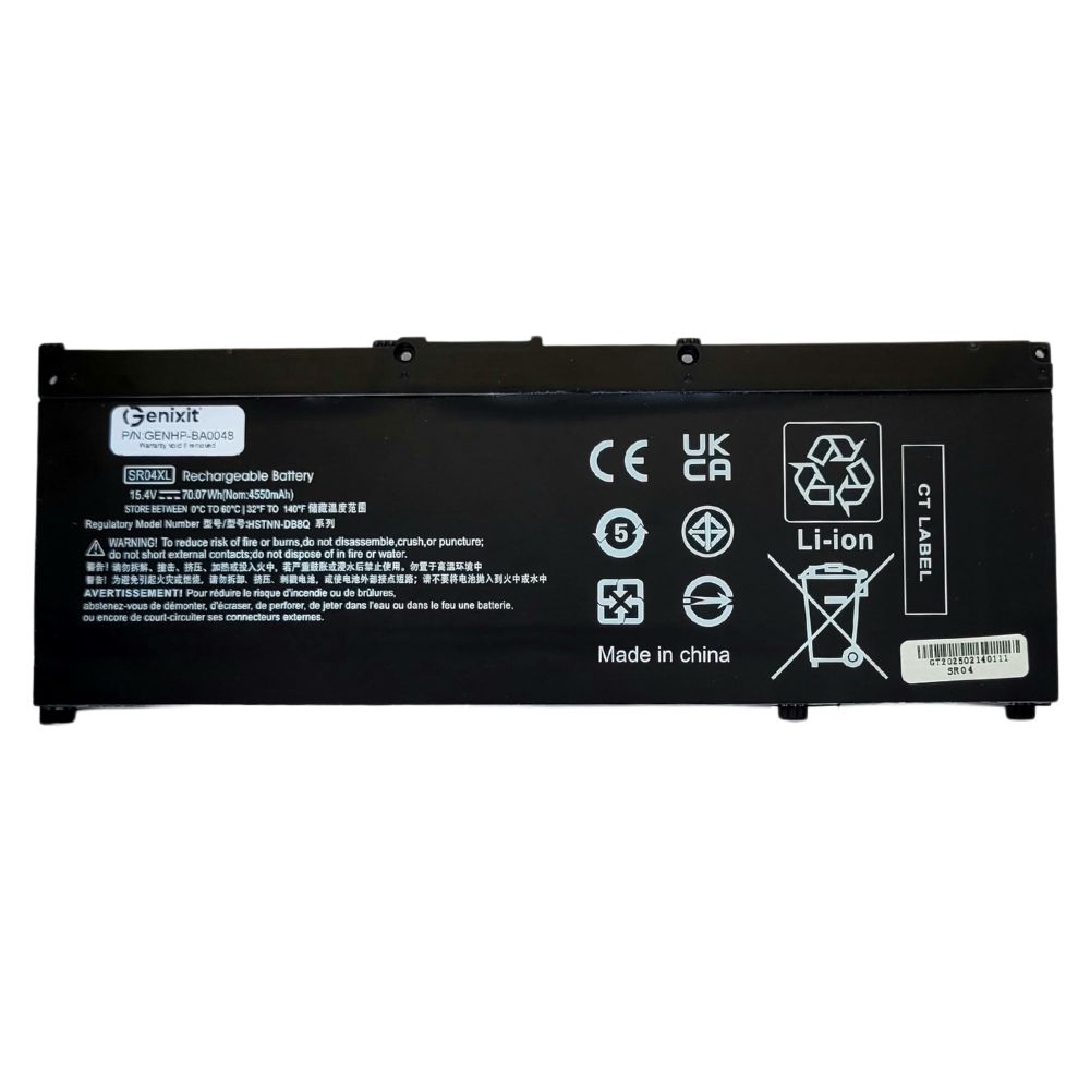 HP Battery SR04XL 4 Cell 70Wh Li-Polymer