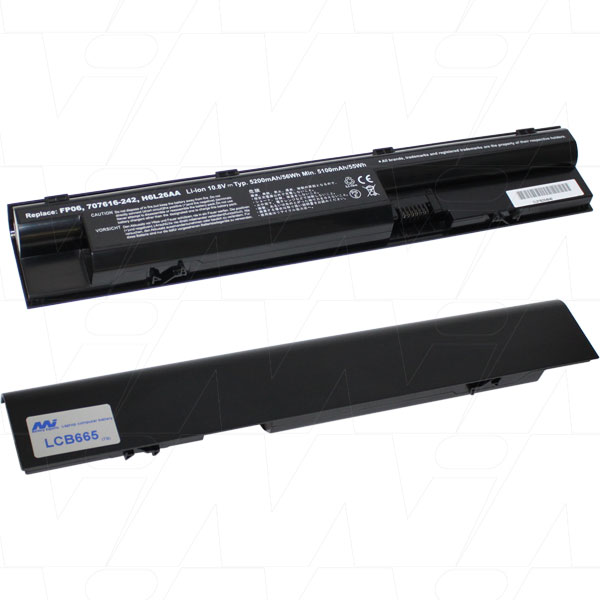 HP Battery 708457-001 | SPS-BATT 6C 47WHr 2.2AH LI FP06047-CL | EMPR ...