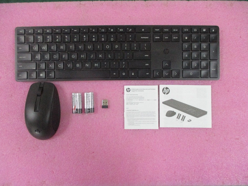 HP genuine M94050-371 | HP SPS-COMBO HP 650 WRLS KB/MSE BLK A/P