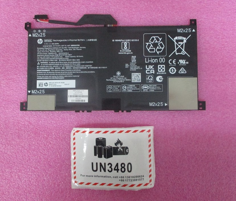 HP Genuine Battery WF04XL | 4 Cell 66Wh 4.32Ah Li-ion WF0406